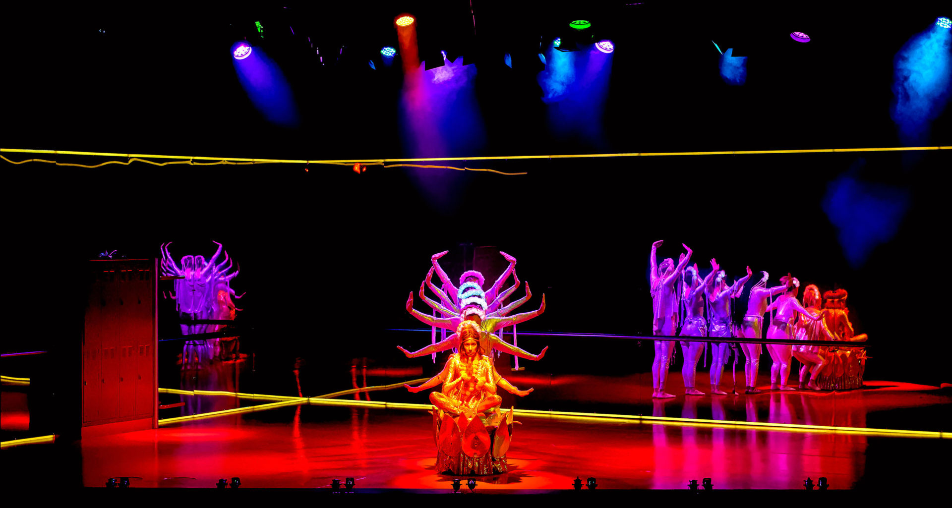 Dance Nation, design by Jonathon Oxlade, lighting by Alex Berlage ...