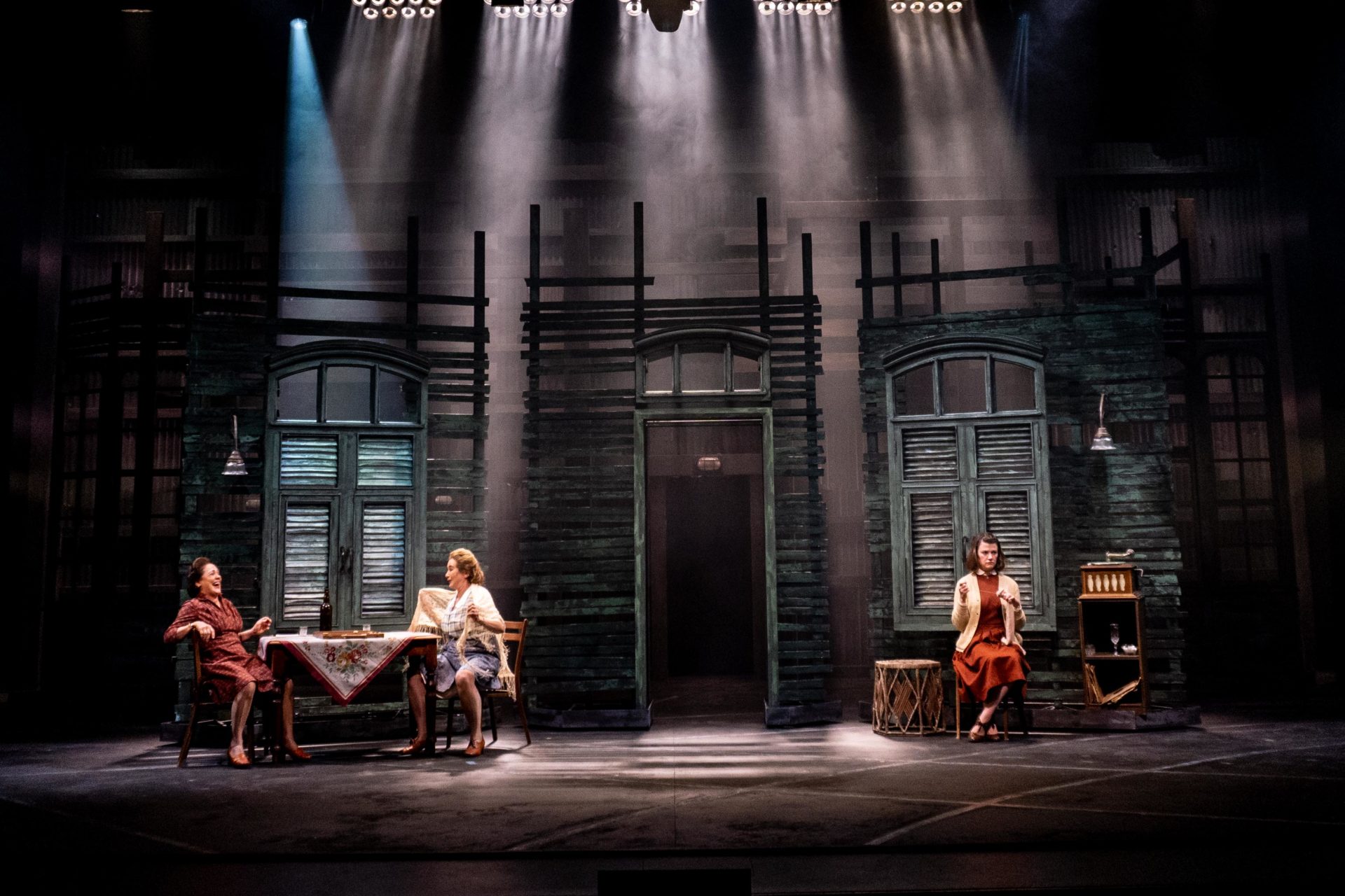 Dina Panozzo, Deborah Galanos, Elizabeth Hay in The Gods Of Strangers ...